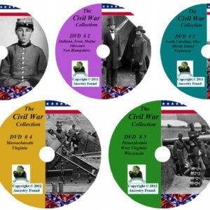 Civil War History and Genealogy - The Ultimate Collection - 698 books on DVD