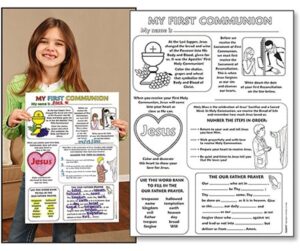 my first communion poster