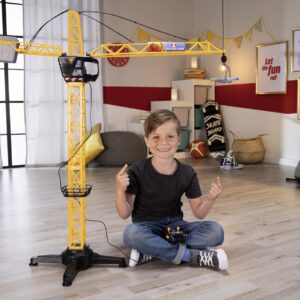 Dickie Toys 40" Giant Crane Playset , Yellow