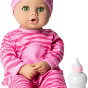 Adora Play Time Babies Collection, 13" Baby Doll with Doll Clothes and Accesories, Made with Sweet Baby Powder Scent, and GentleTouch Vinyl Body, Birthday Gift for Ages 1+ - Baby Pink