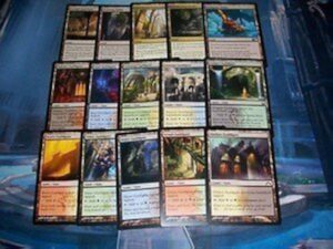 magic the gathering 100 non-basic/special lands- mtg bulk mixed lot collection