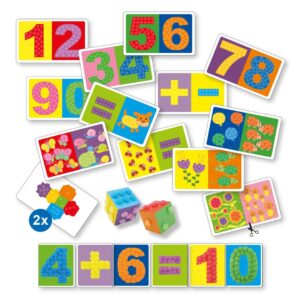 PlayMais Fun to Learn Numbers - Arts and Crafts Building Box - Educational Toys