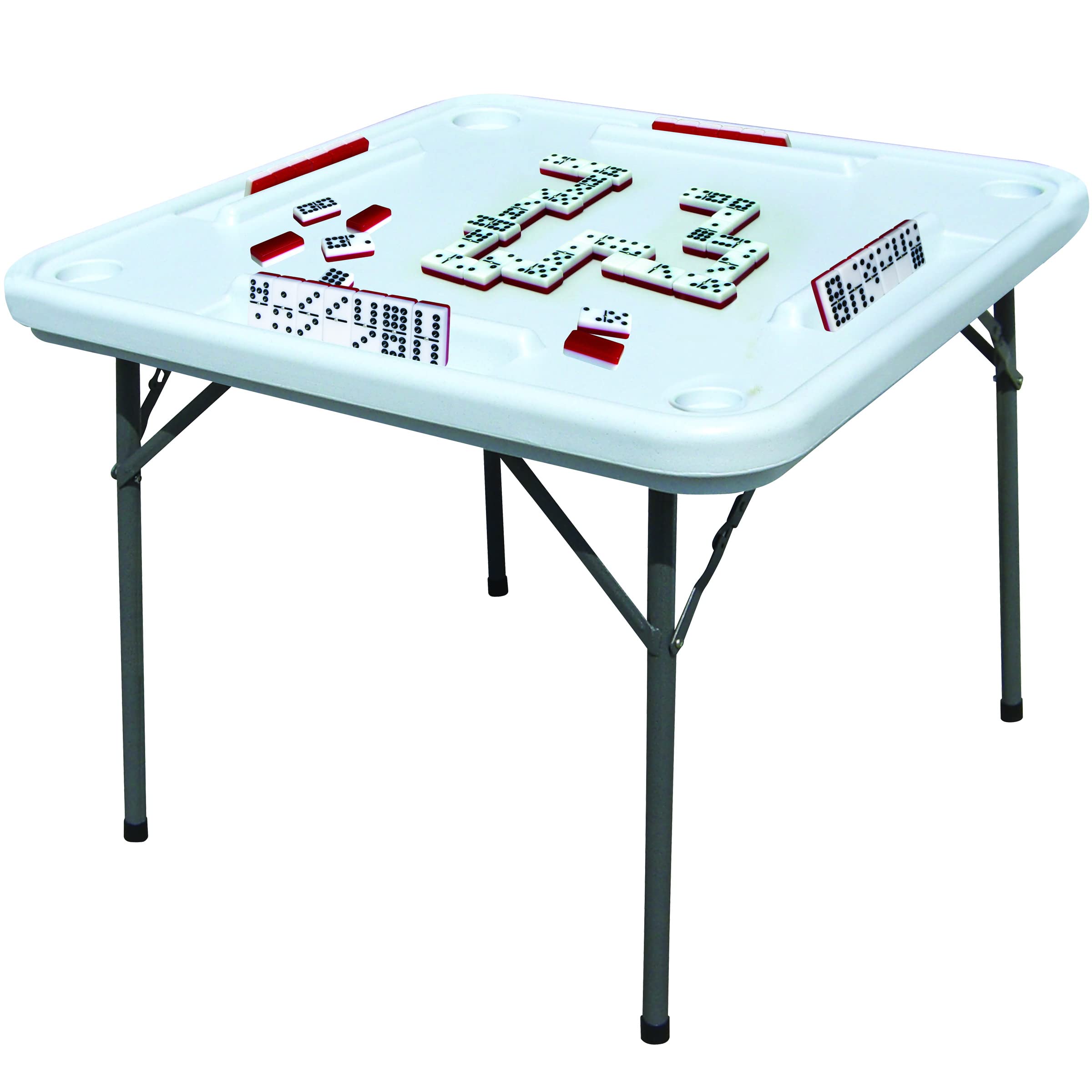 Benecasa Blow Mold Domino Game Table