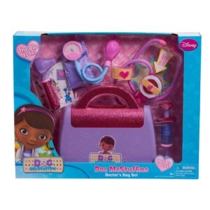 Disney Junior Doc McStuffins Doctor's Bag and Accessories, Dress Up and Pretend Play, Kids Toys for Ages 3 Up, Amazon Exclusive by Just Play