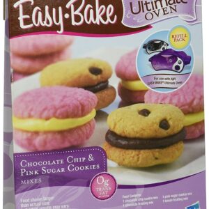 Easy Bake 5000 Ultimate Oven Chocolate Chip & Pink Sugar Cookies Refill Pack Playset