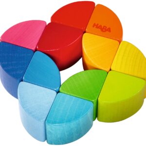 HABA Rainbow Ring Wooden Baby Fidget Toy (Made in Germany)