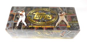 1996 topps baseball factory sealed complete set 440 cards