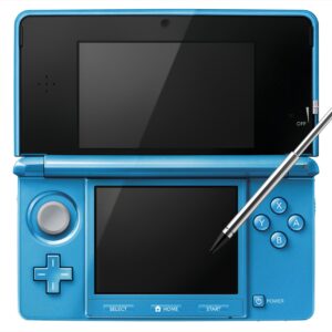 Nintendo 3DS Console-light blue (Japanese Imported Version - only plays Japanese version games)