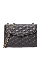 rebecca minkoff mini quilted affair cross-body bag,black,one size