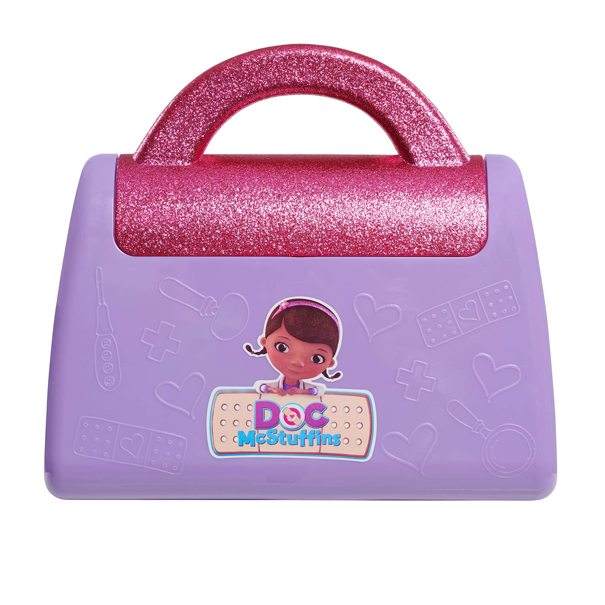 Disney Junior Doc McStuffins Doctor's Bag and Accessories, Dress Up and Pretend Play, Kids Toys for Ages 3 Up, Amazon Exclusive by Just Play