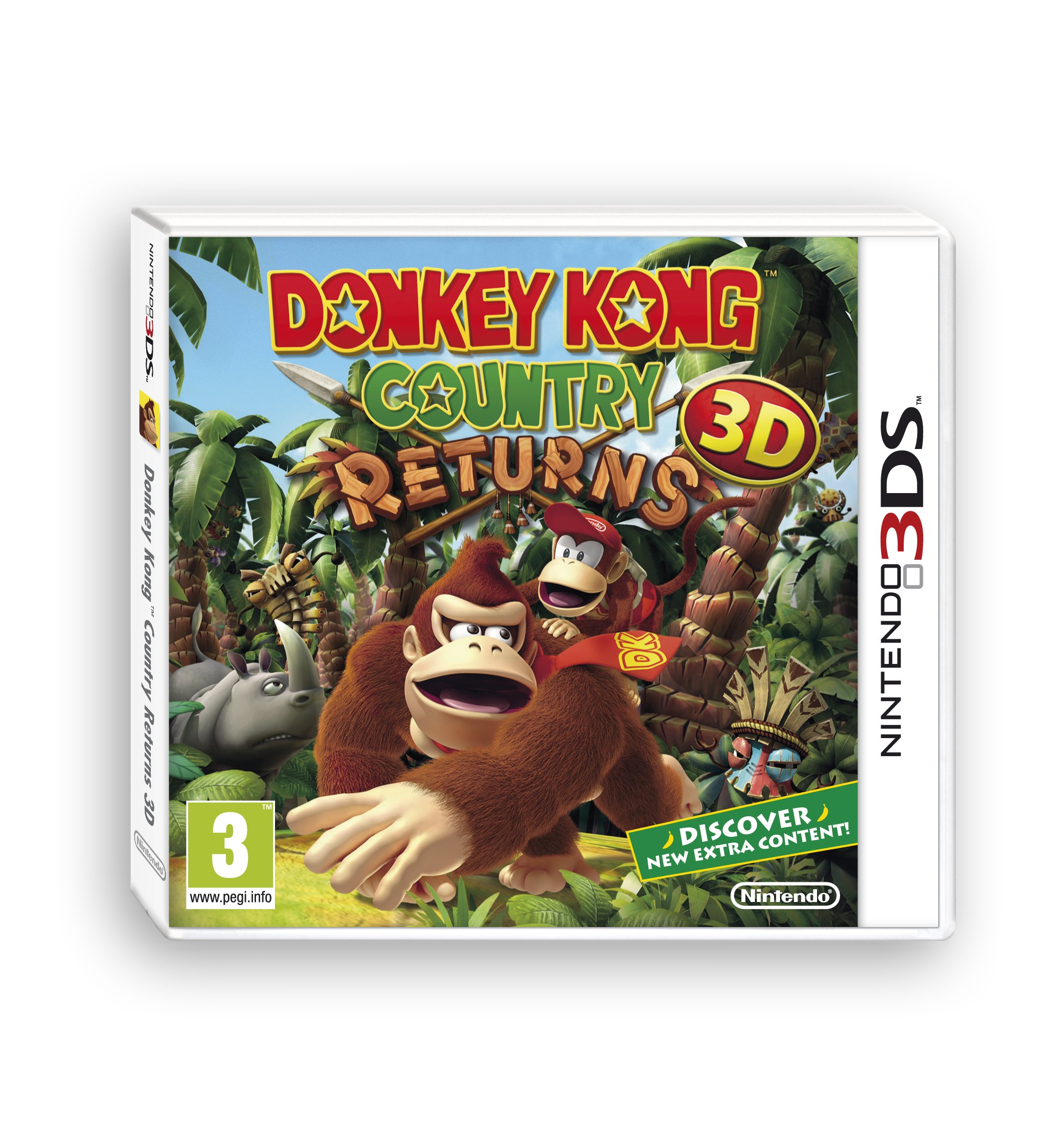 Donkey Kong Country Returns 3D (Nintendo 3DS)