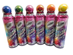 dazzle glitter bingo dauber/dabber ink 6-pack mixed colors