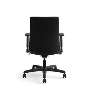 The HON Company HONIT105CU10 Ignition Task Chair, Upholstered Back, Black (Centurion)