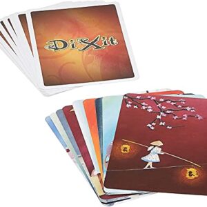 Dixit Quest Board Game - Expand Your Imagination with 84 New Cards! Creative Storytelling Game, Fun Family Game for Kids & Adults, Ages 8+, 3-6 Players, 30 Minute Playtime, Made by Libellud