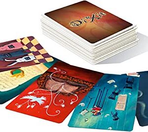 Dixit Quest Board Game - Expand Your Imagination with 84 New Cards! Creative Storytelling Game, Fun Family Game for Kids & Adults, Ages 8+, 3-6 Players, 30 Minute Playtime, Made by Libellud