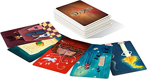 Dixit Quest Board Game - Expand Your Imagination with 84 New Cards! Creative Storytelling Game, Fun Family Game for Kids & Adults, Ages 8+, 3-6 Players, 30 Minute Playtime, Made by Libellud