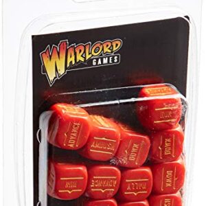 Bolt Action WWII Military Wargaming Red Dice Pack of 12