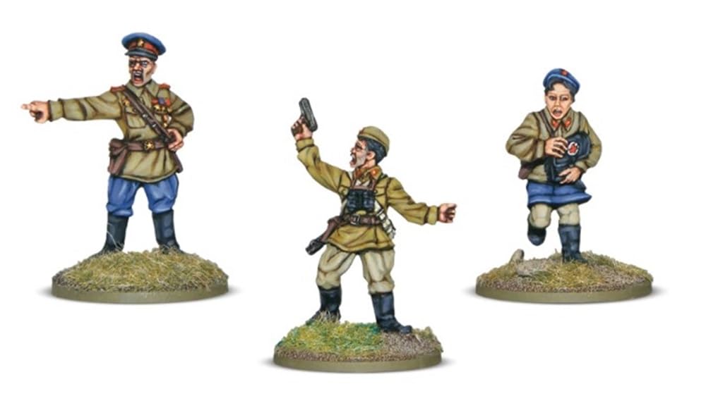 WarLord Bolt Action Soviet Army Starter Army Pack 1:56 WWII Military Wargaming Plastic Model Kit, Small