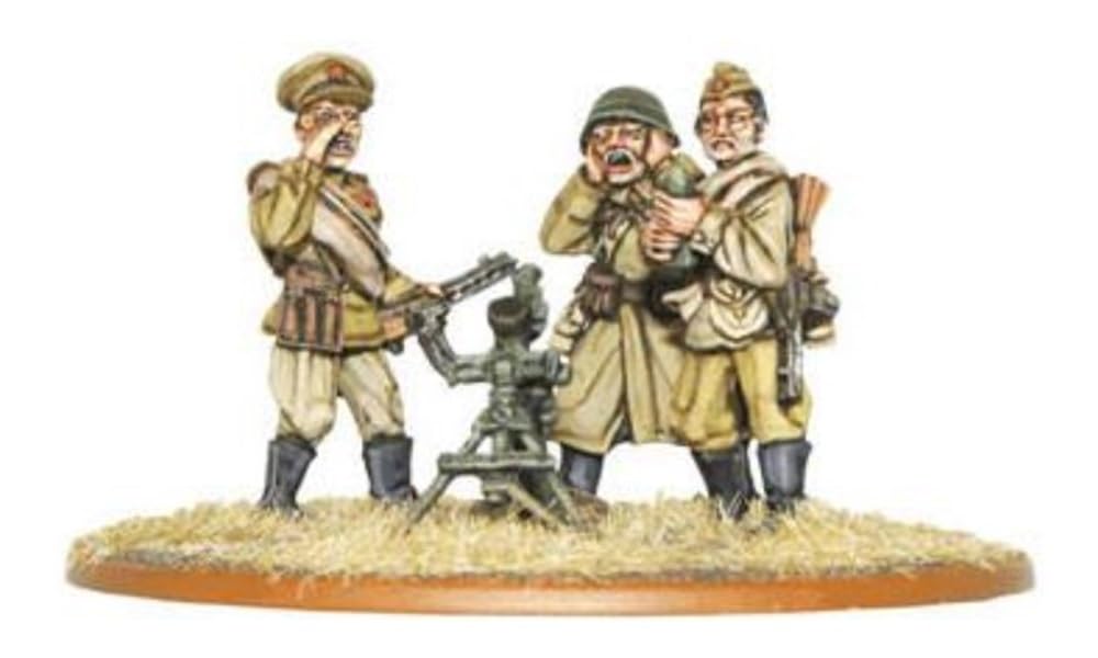 WarLord Bolt Action Soviet Army Starter Army Pack 1:56 WWII Military Wargaming Plastic Model Kit, Small