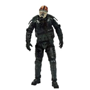 mcfarlane toys the walking dead tv series 4 riot gear gas mask zombie action figure