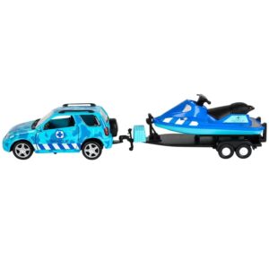 rhode island novelty aquatic 4 x 4 with trailer and jet ski