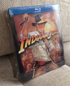 indiana jones the complete adventures steelbook blu-ray (region free)