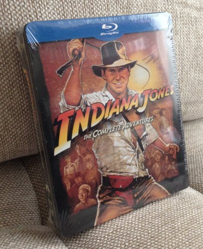 Indiana Jones The Complete Adventures Steelbook Blu-ray (Region Free)