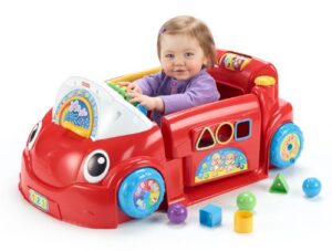 fisher-price laugh & learn crawl around car