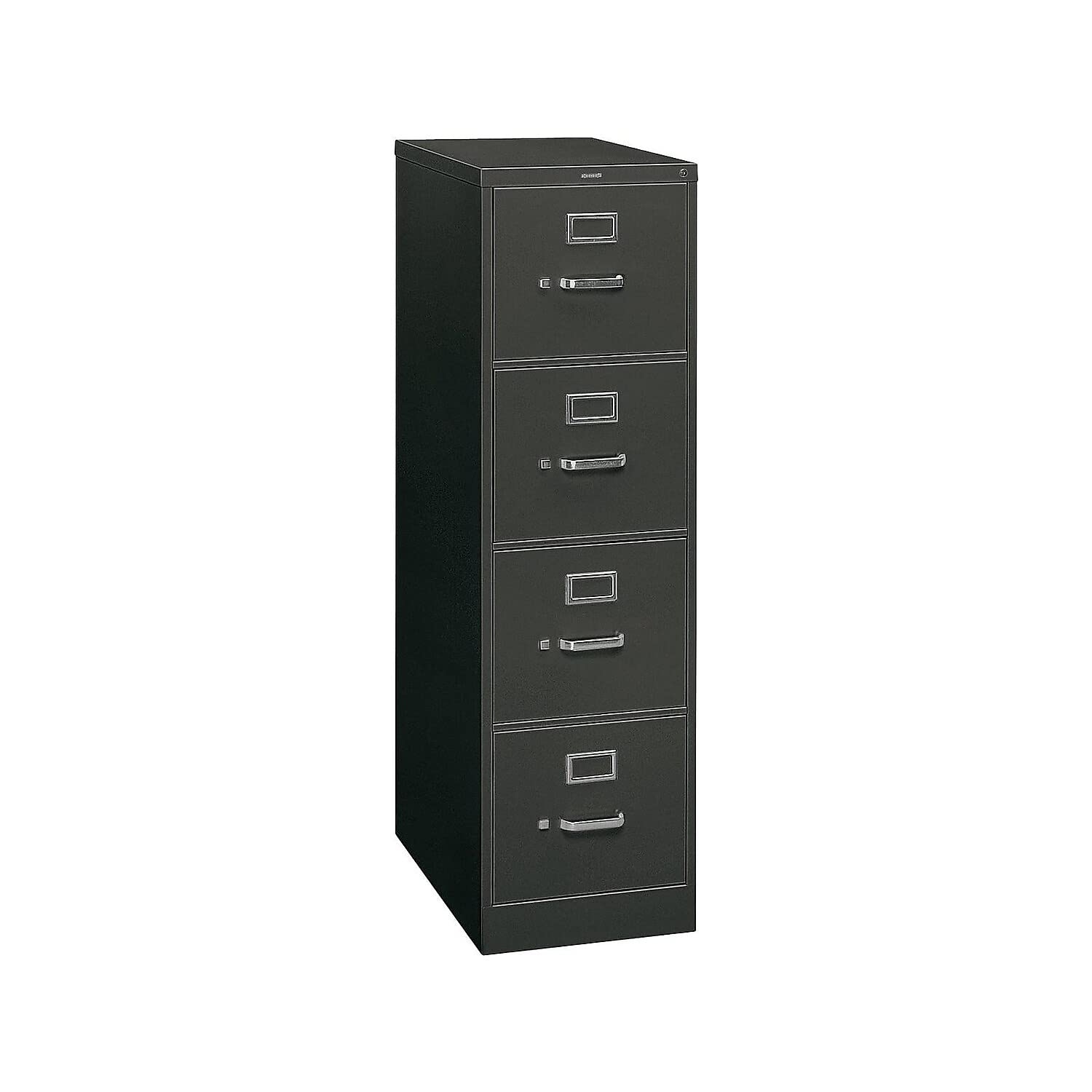 310 Series 15"W 4-Drawer Letter File Finish: Black