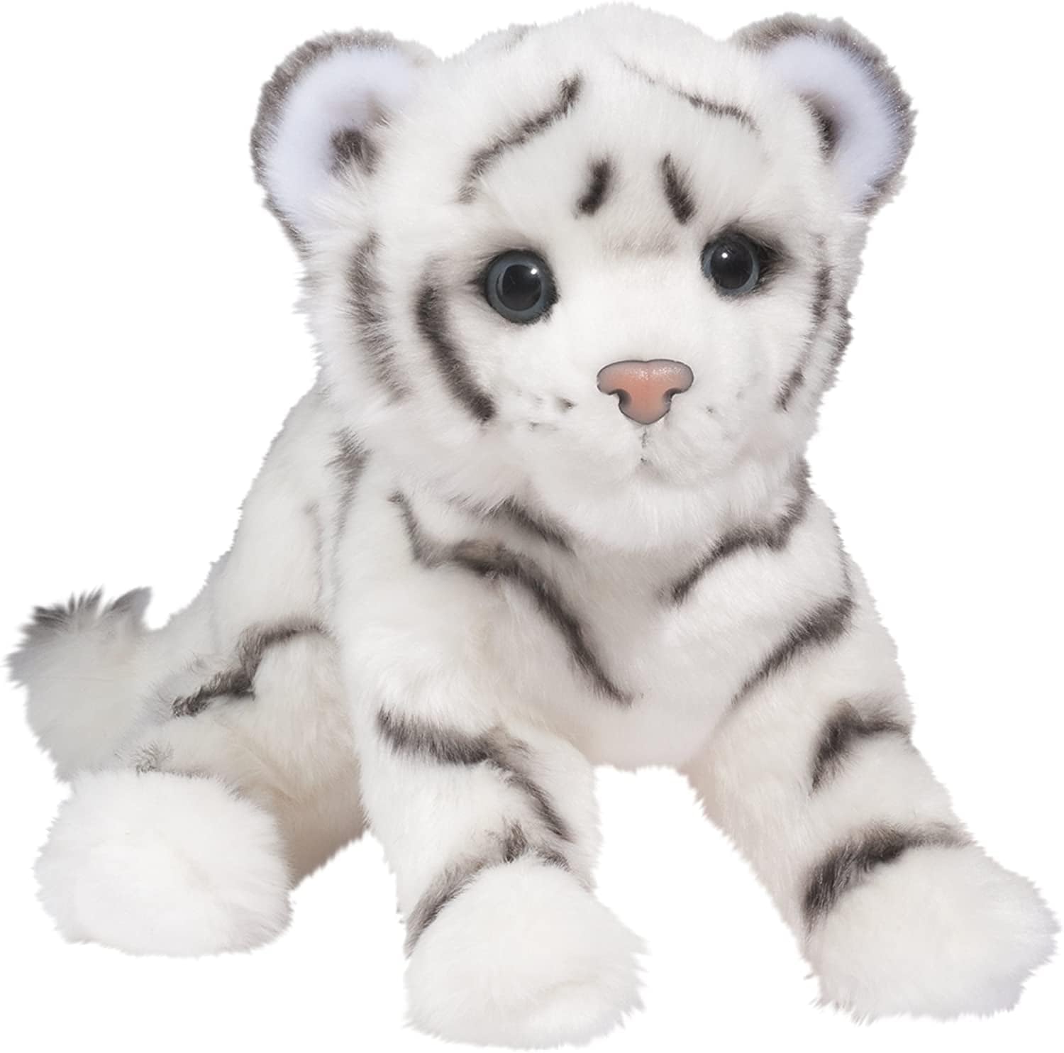 Douglas Silky White Tiger Cub Plush Stuffed Animal