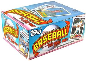 topps 1989 baseball wax box