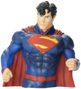 monogram superman new 52 action figure bust,multi-colored,4"