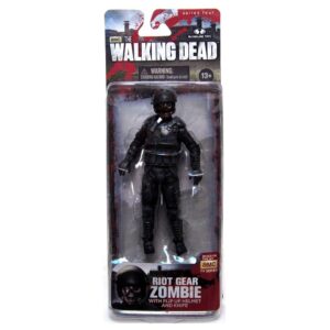 mcfarlane toys the walking dead tv series 4 riot gear zombie action figure