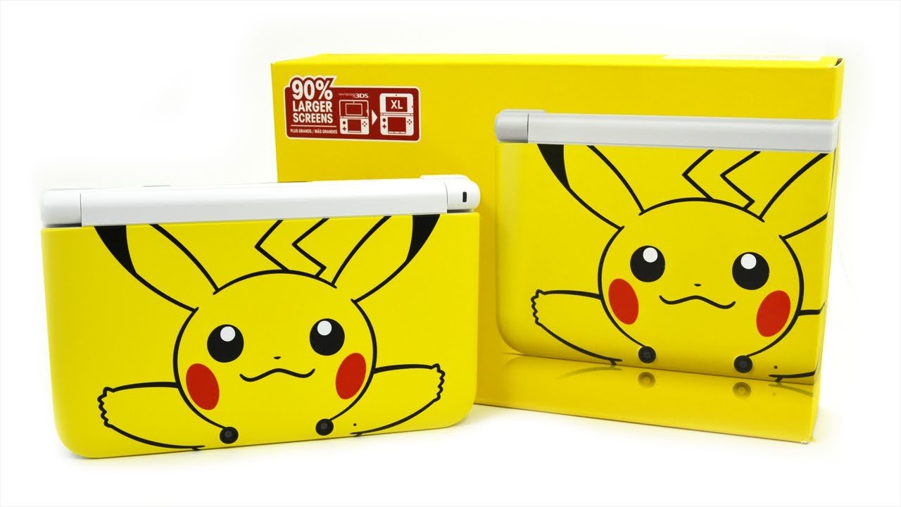 Nintendo 3DS XL - Yellow Pikachu