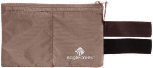 eagle creek travel gear rfid blocker hidden pocket, tan, one size