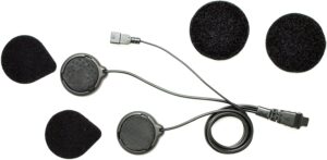 sena smh5-a0307 slim speaker for bluetooth headset , black