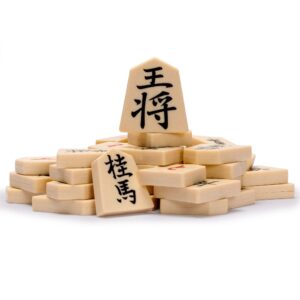 Yellow Mountain Imports Shogi Japanese Chess Magnetic Travel Game Set - 9.6-Inch