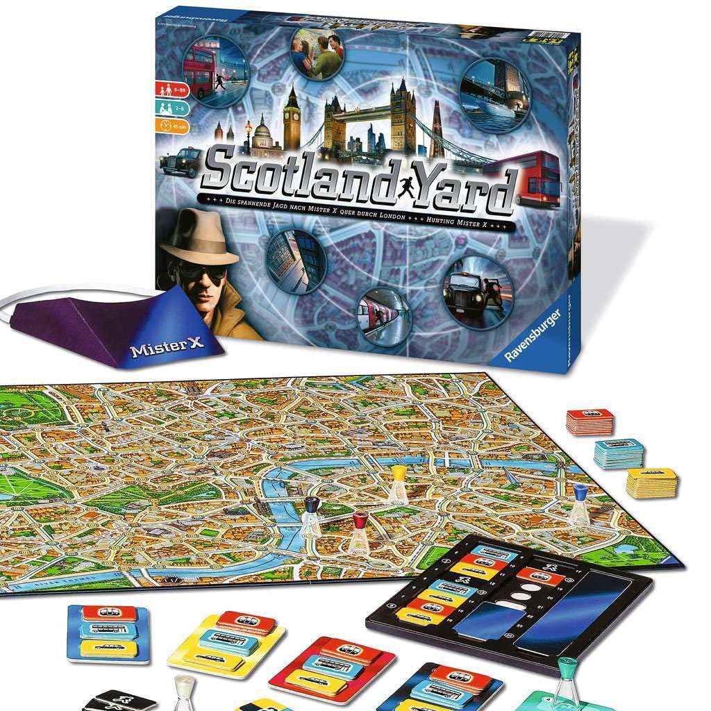 Scotland Yard: The Family Board Game of Detective Pursuit