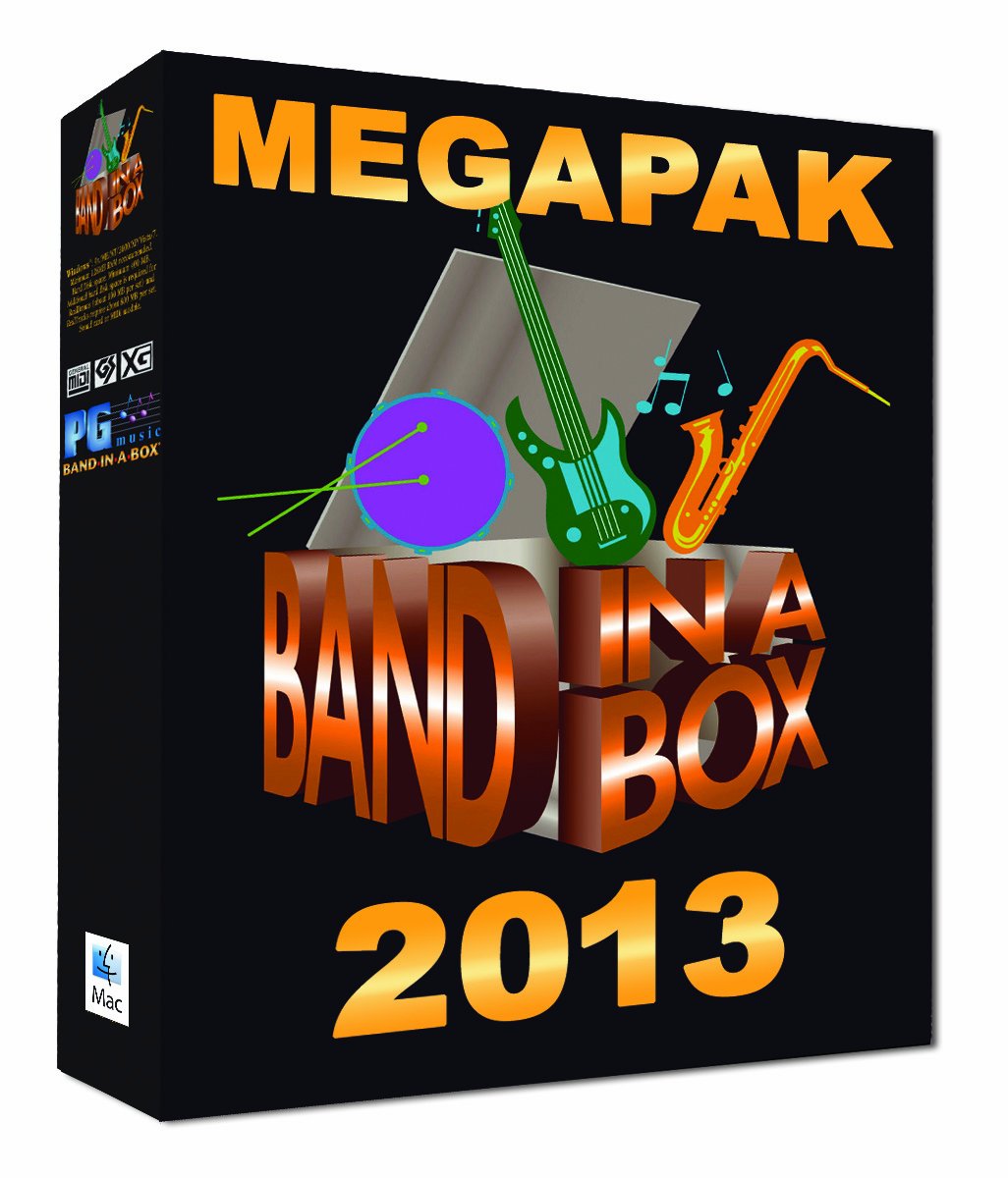 Band-in-a-Box Pro 2013: Mega Pak