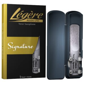 légère reeds - tenor saxophone reed, signature, strength 3.00 (tsg3.00) - premium synthetic woodwind reed