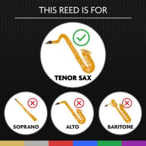 Légère Reeds - Tenor Saxophone Reed, Signature, Strength 3.00 (TSG3.00) - Premium Synthetic Woodwind Reed