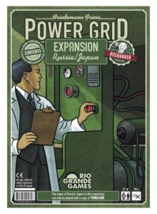 rio grande games power grid: russia/japan expansion (recharged version)