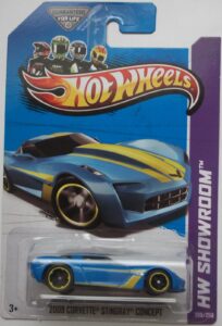 hot wheels 2013 hw showroom kmart exclusive 2009 corvette stingray concept 209/250