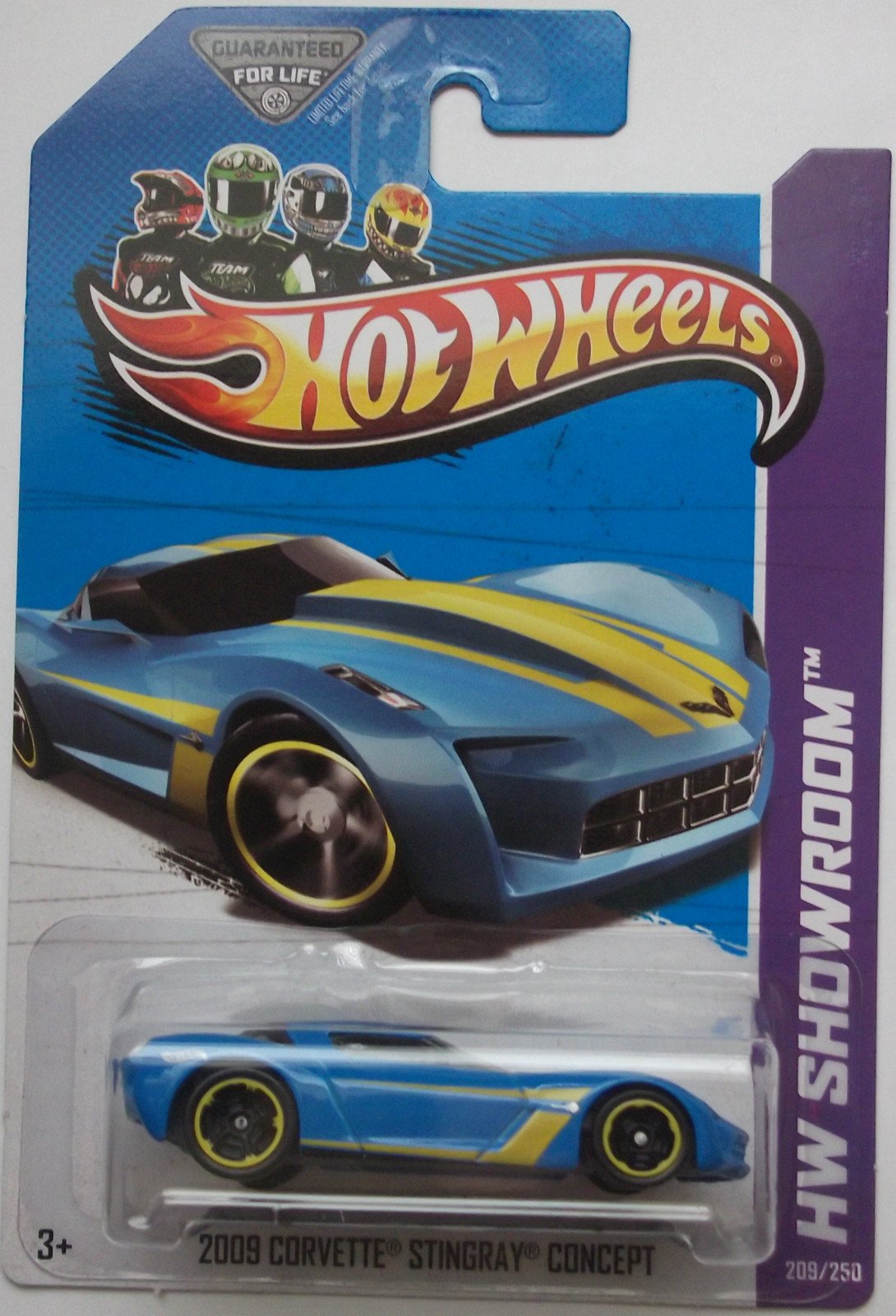 Hot Wheels 2013 HW Showroom Kmart Exclusive 2009 Corvette Stingray Concept 209/250