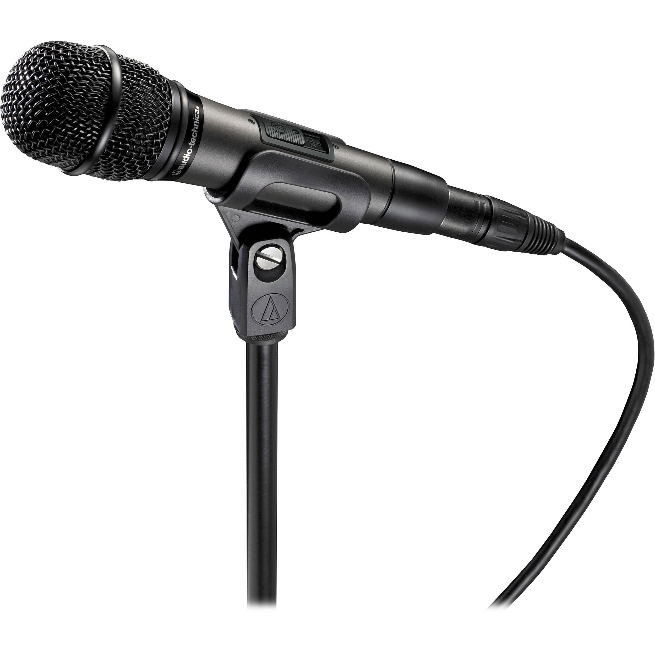 Audio-Technica Hypercardioid Dynamic Handheld Microphone With Switch ATM610A