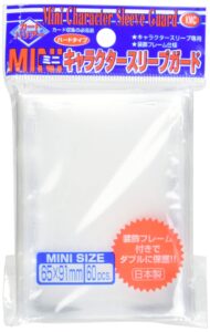 mini character guard oversized sleeves 60ct