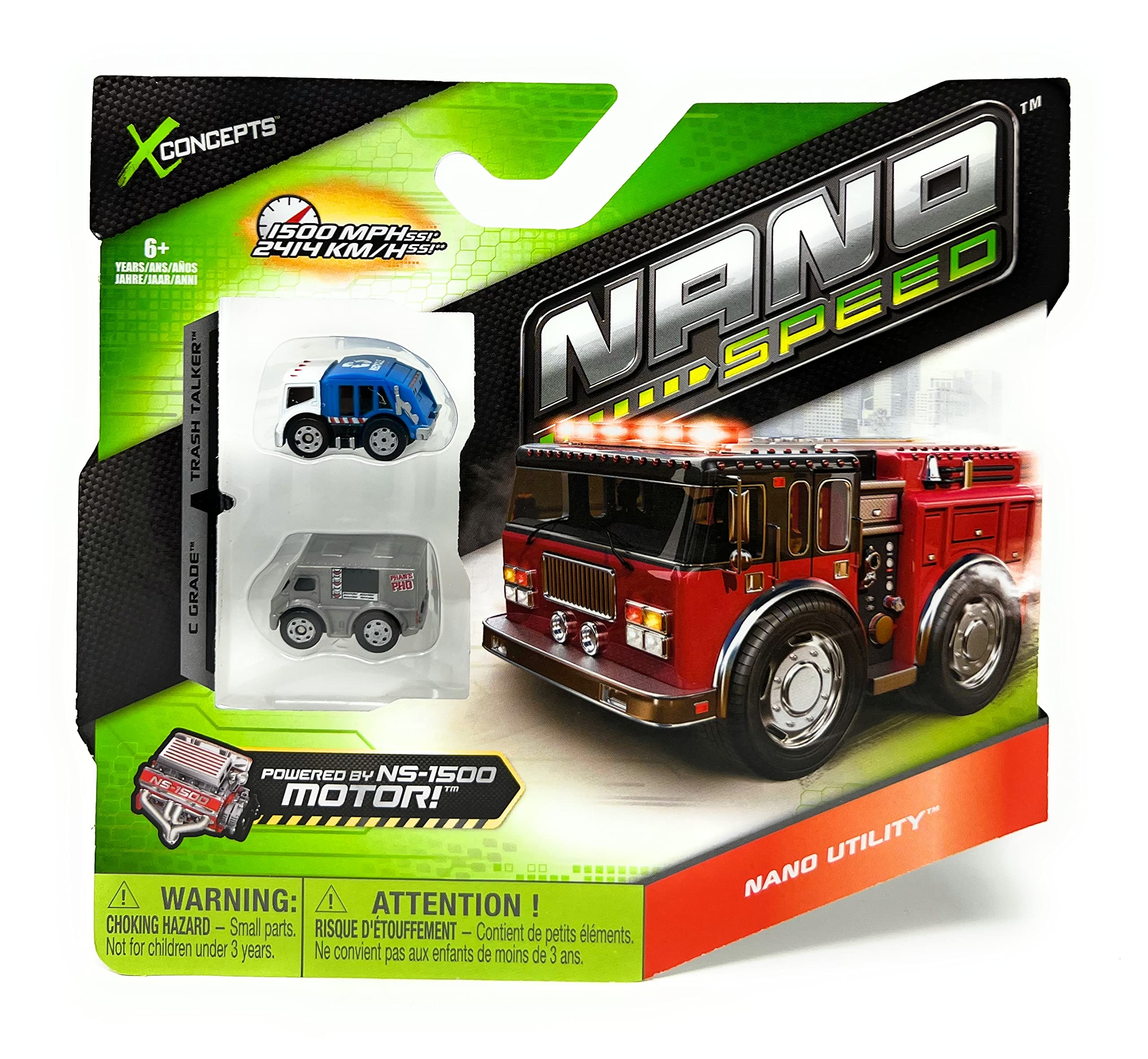 Nano Speed Nano Rods Cars- 2 pack