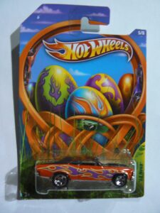 hot wheels walmart exclusive easter '68 nova black/red #5/8