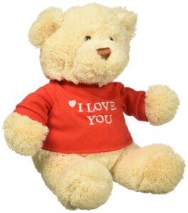 gund i love you bear single - colors will vary