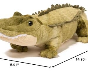 Douglas Stream Line Alligator Plush Stuffed Animal